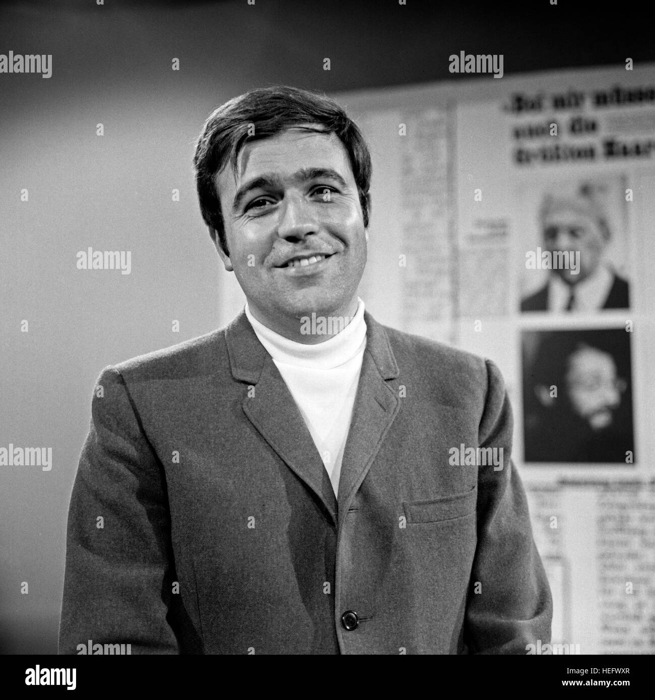 German tv presenter and journalist Schwarzweiß-Stockfotos und -bilder ...