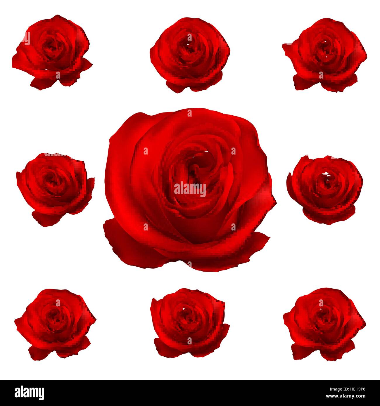 Roter rosagrüner hintergrund Stock-Vektorgrafiken kaufen - Alamy