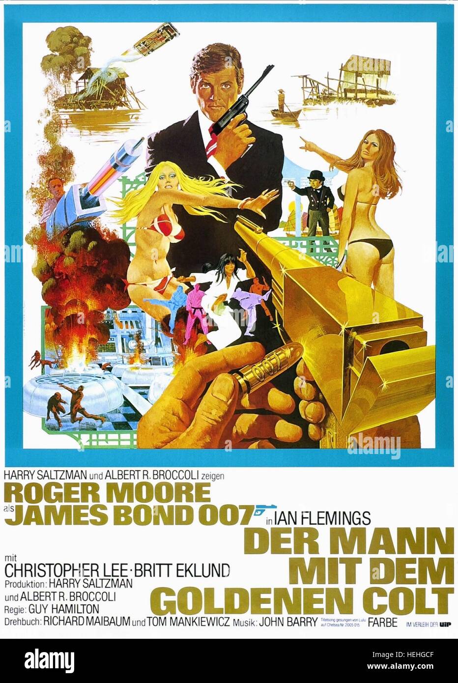 James Bond Gun Stockfotos und -bilder Kaufen - Alamy