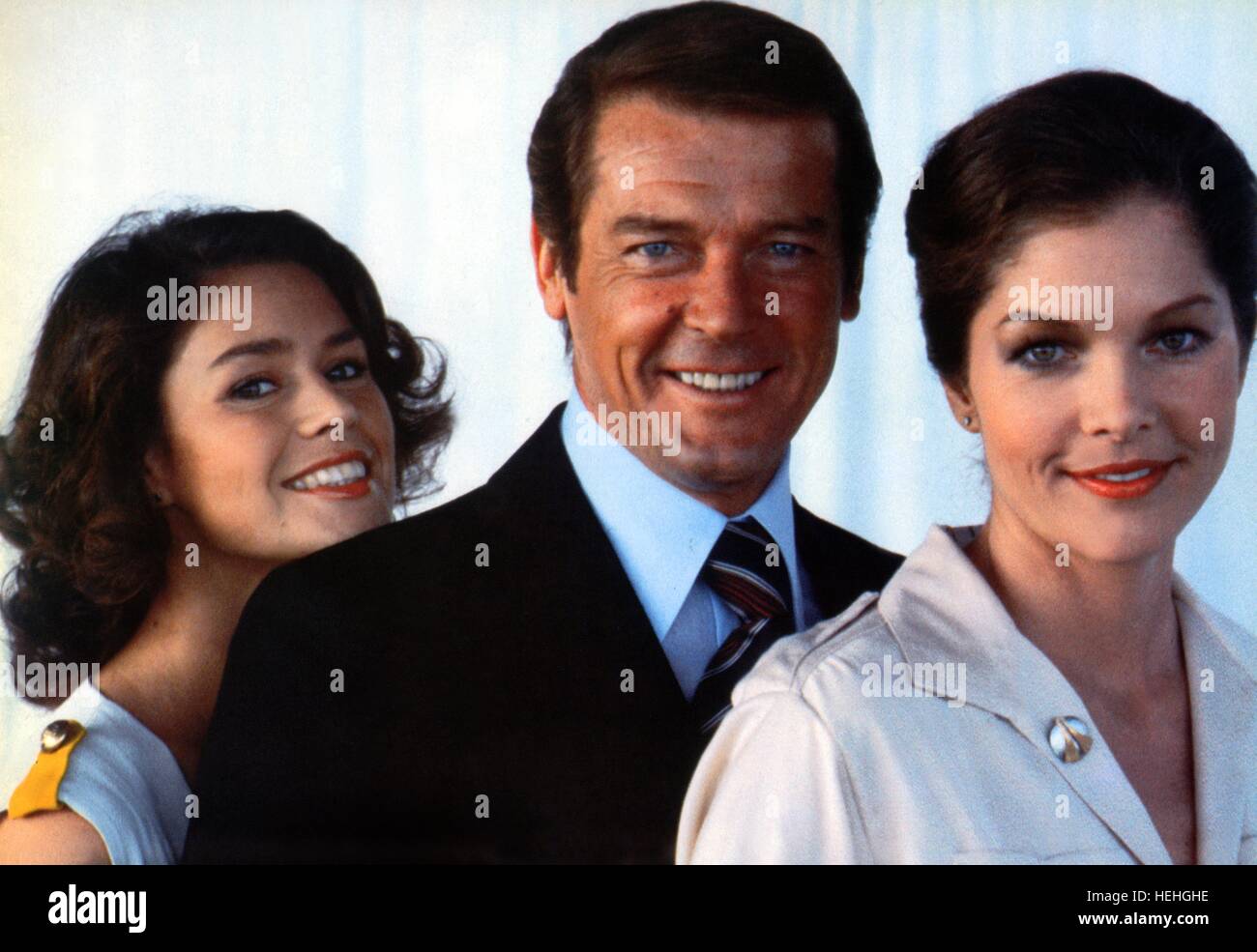 CORINNE CLERY, Roger Moore, LOIS CHILES, Moonraker, 1979 ...