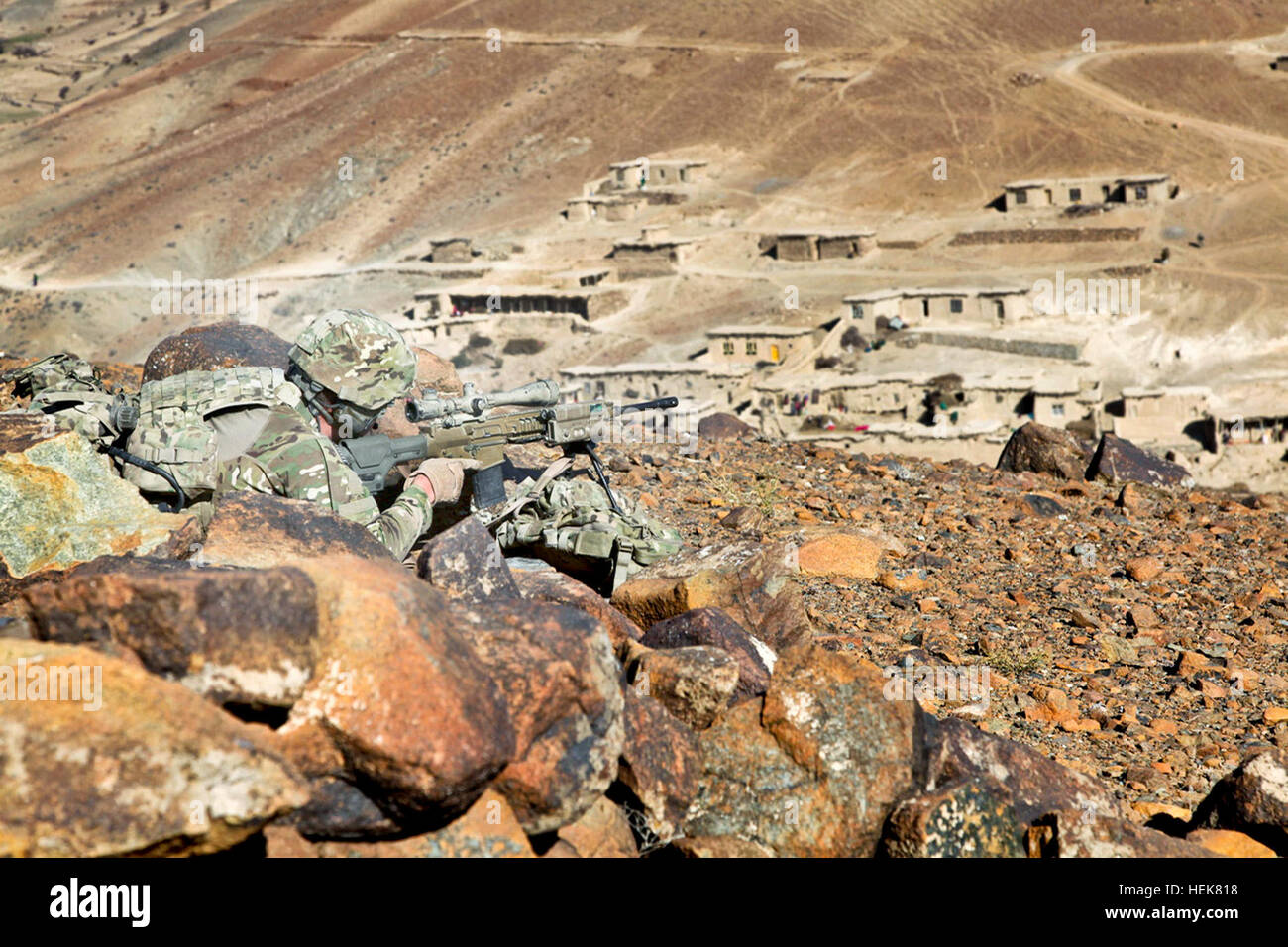 US Army Spc. Kyle Jester ein LeMars, Iowa, Bewohner und Infanteristen ...