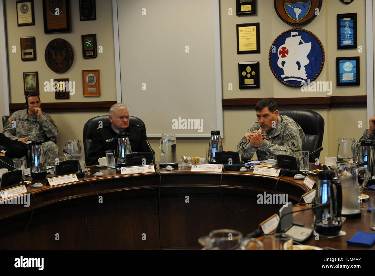 FORT SAM HOUSTON, Texas - Generalleutnant Guillermo Porcile Arellano ...