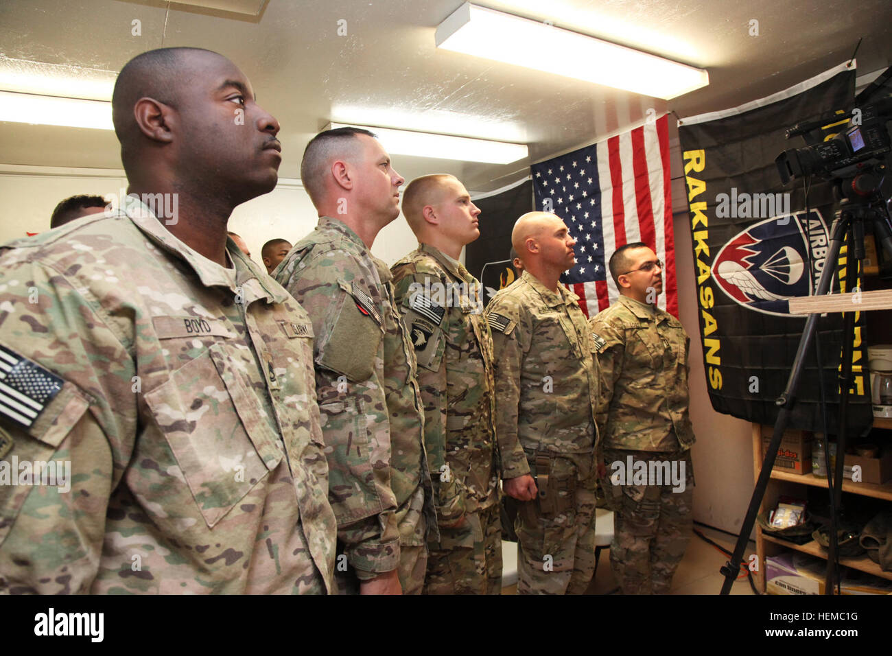 US-Soldaten, 12. November 2012, 3rd Brigade Combat Team, 101st Airborne ...