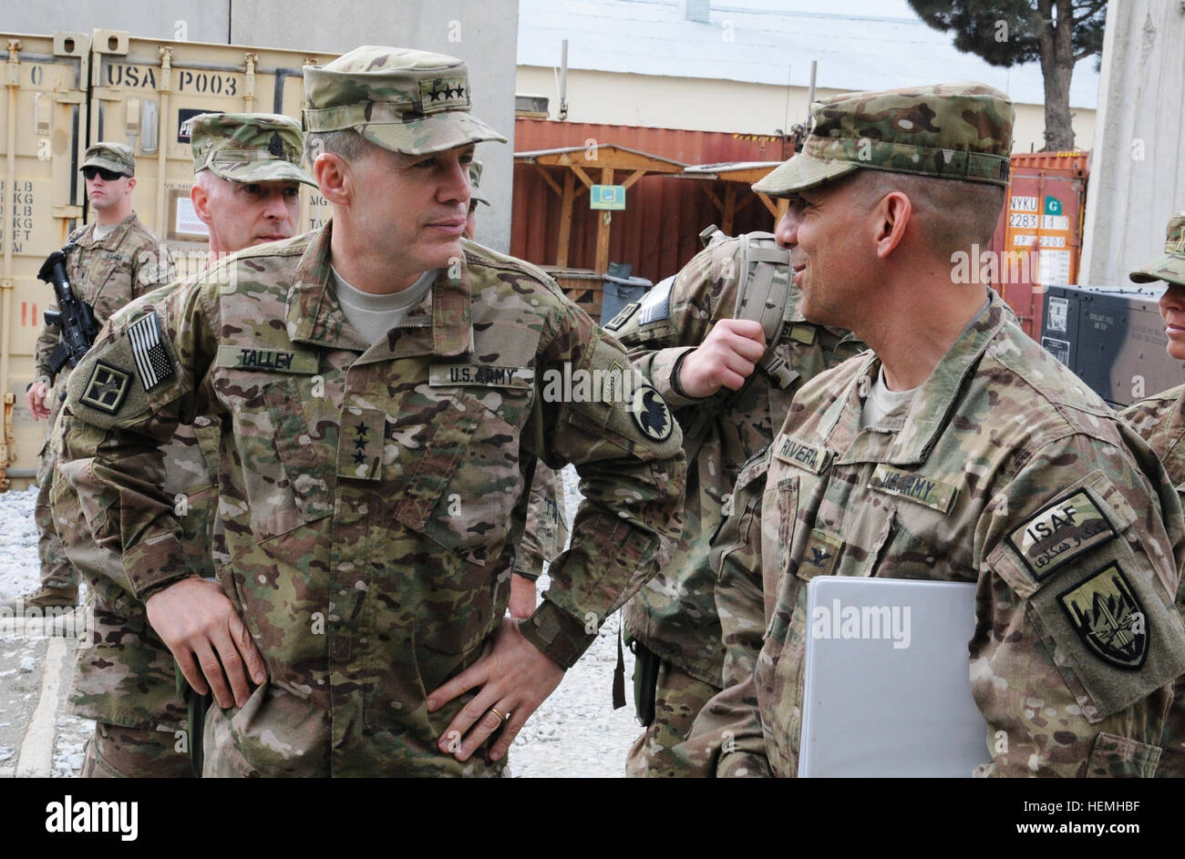 Generalleutnant Jeffrey Talley, Kommandierender general, US Army ...
