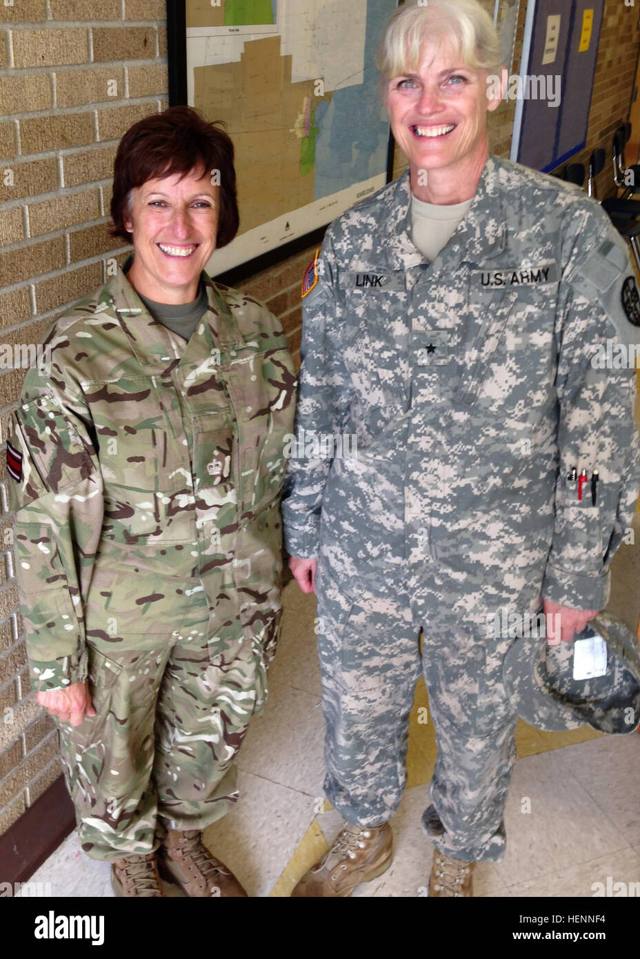 Major General Mary E. Link, der stellvertretender Kommandierender ...