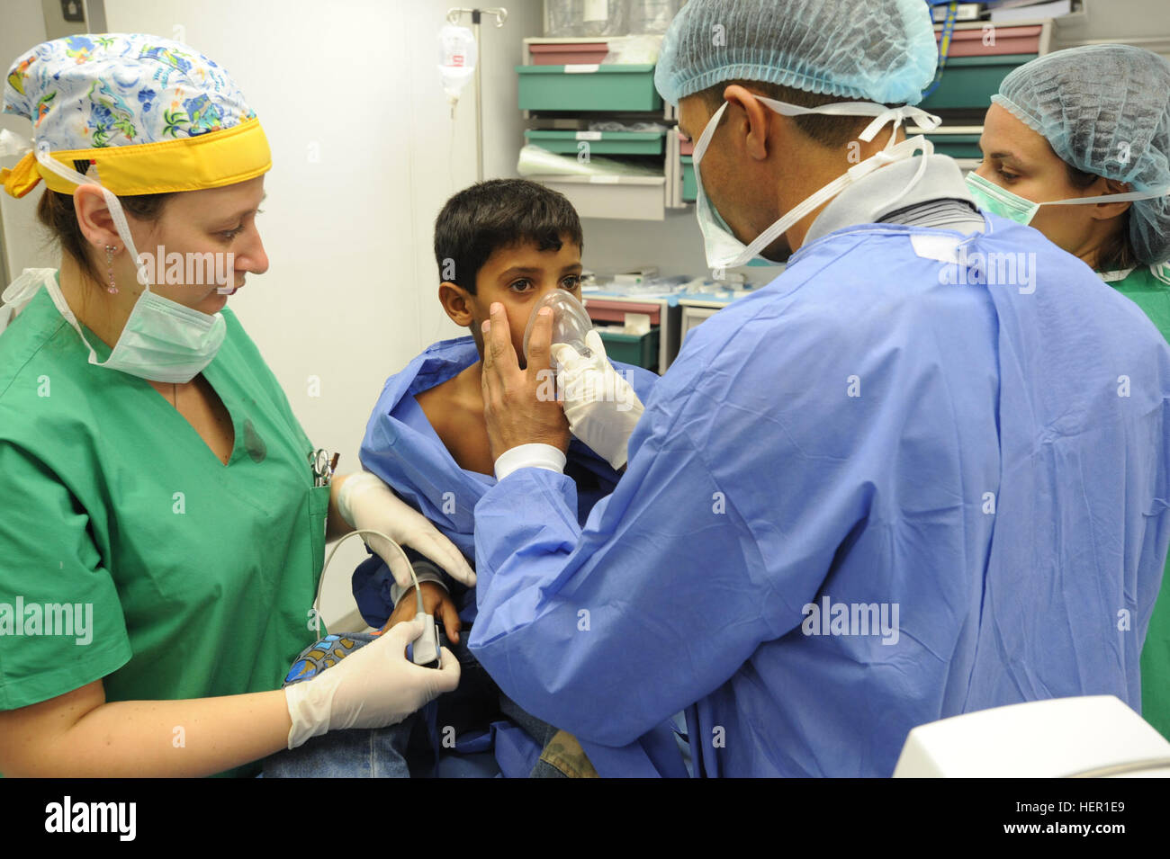 Narkose Kinder Stockfotos und -bilder Kaufen - Alamy