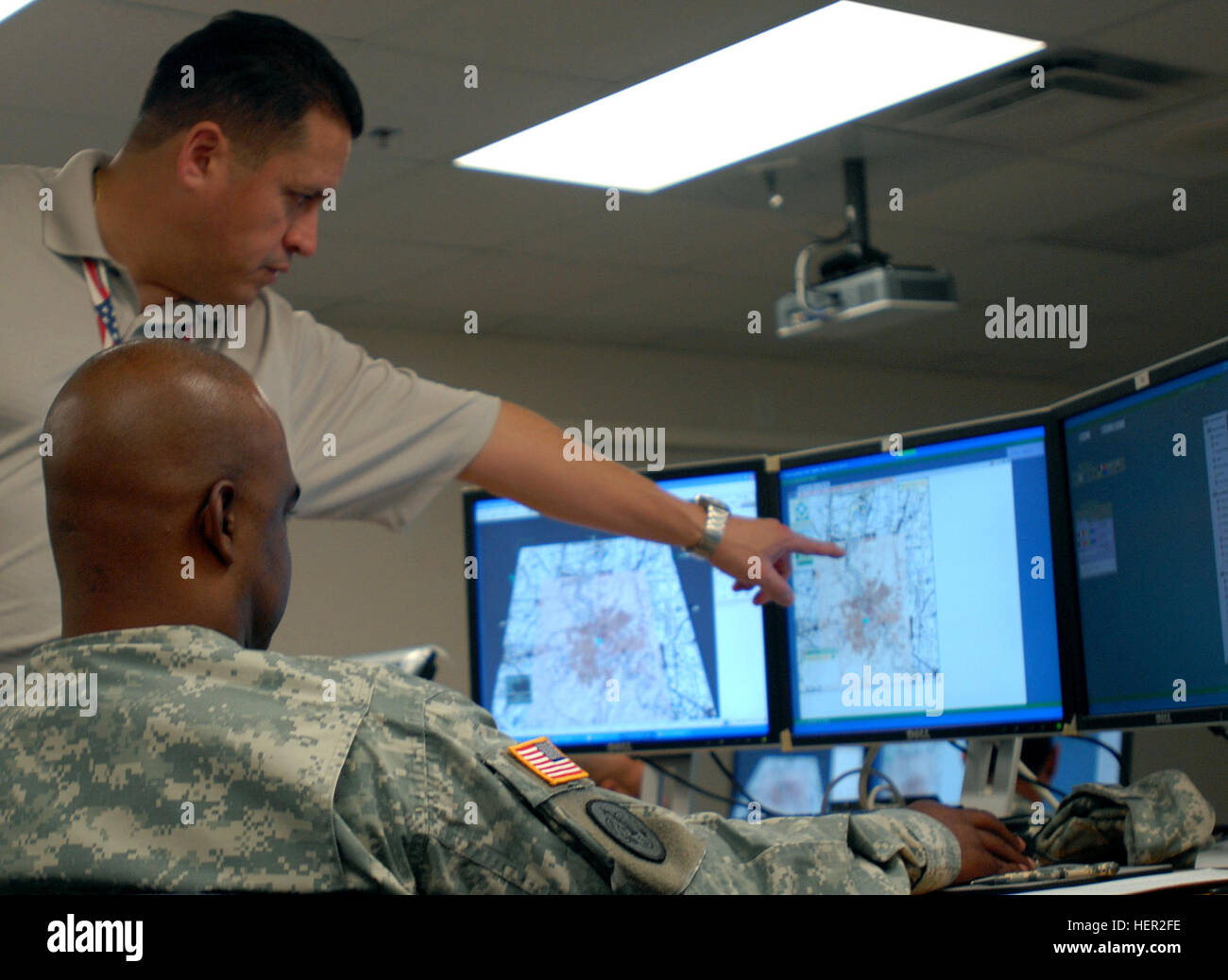 Gill Quintero, Fort Hood Battle Command Training Center Computer ...