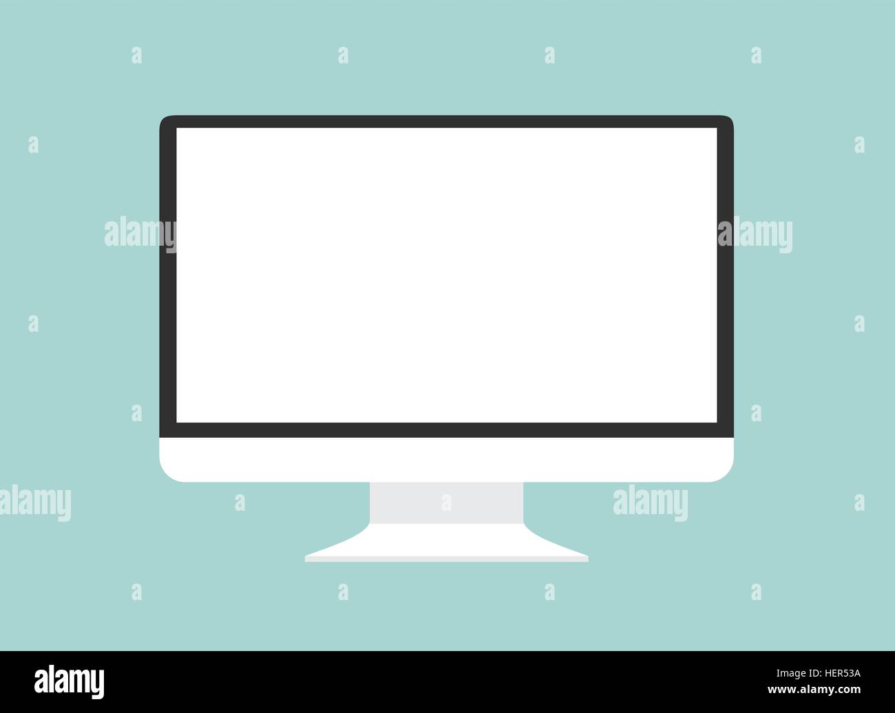 Computer-Monitor isoliert. Computer-Monitor isoliert. Computer-Monitor ...