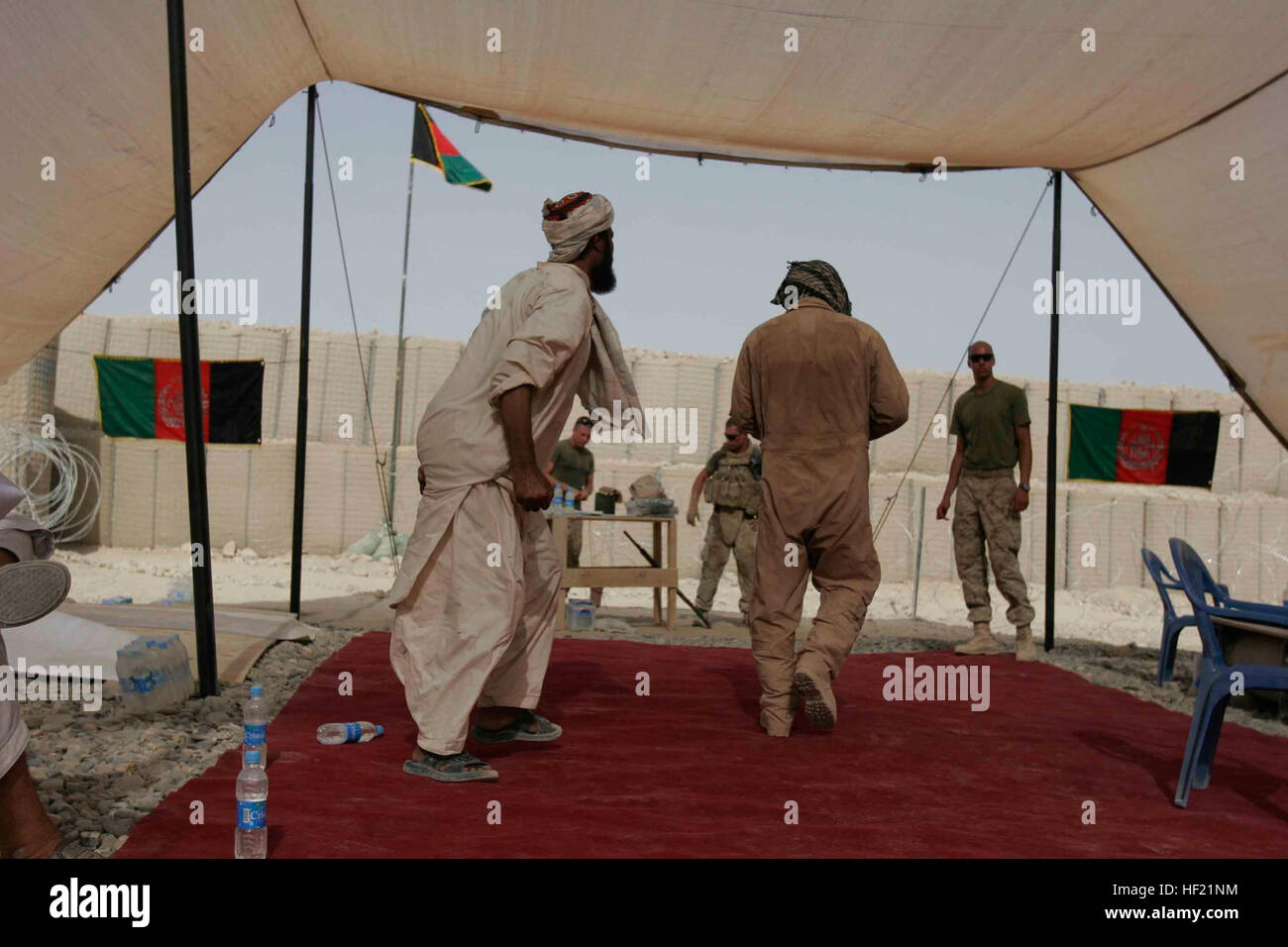 Der Provinz HELMAND, Afghanistan Marines mit Alpha-Batterie, 1 ...