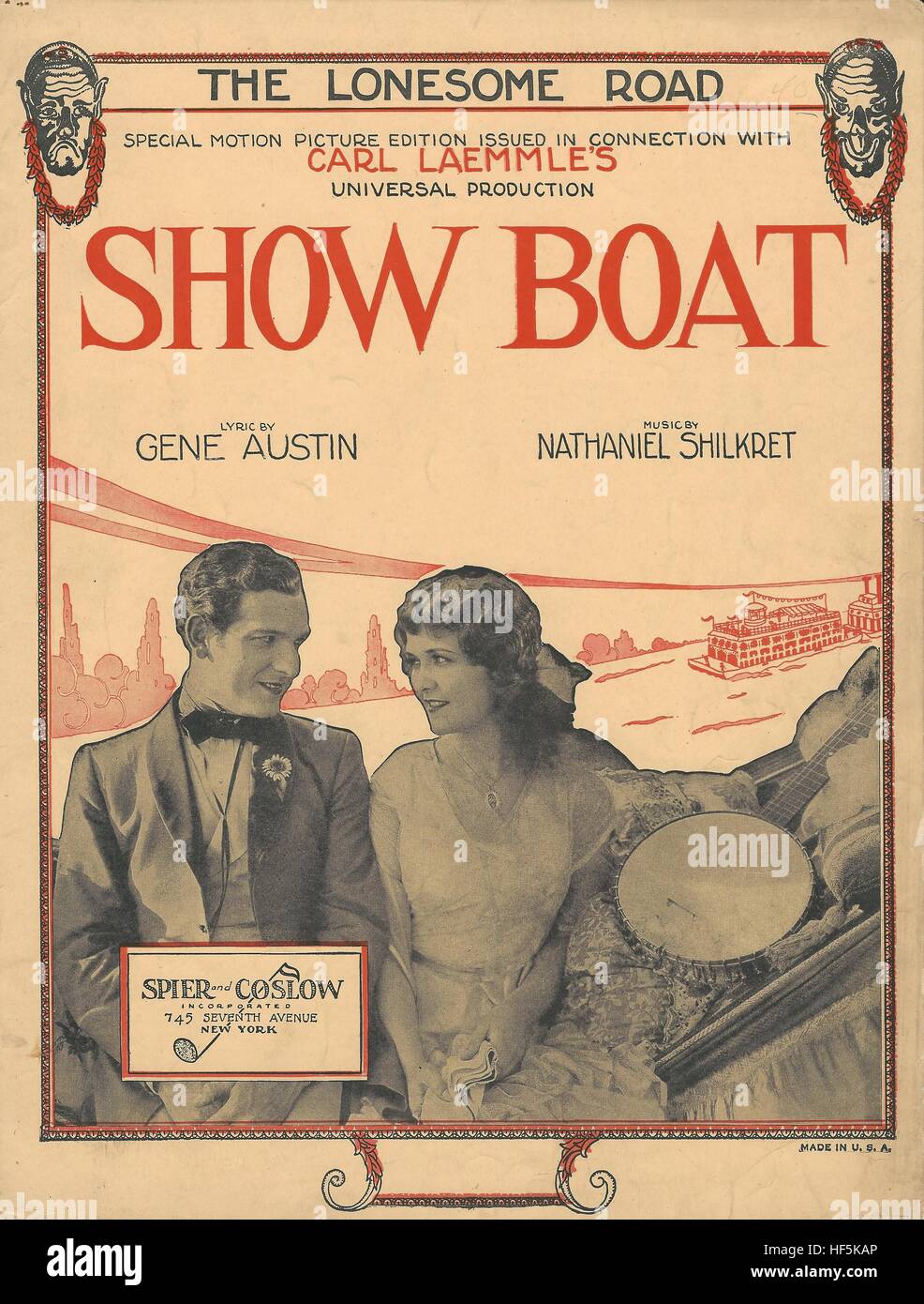 On Film With The Show 1929