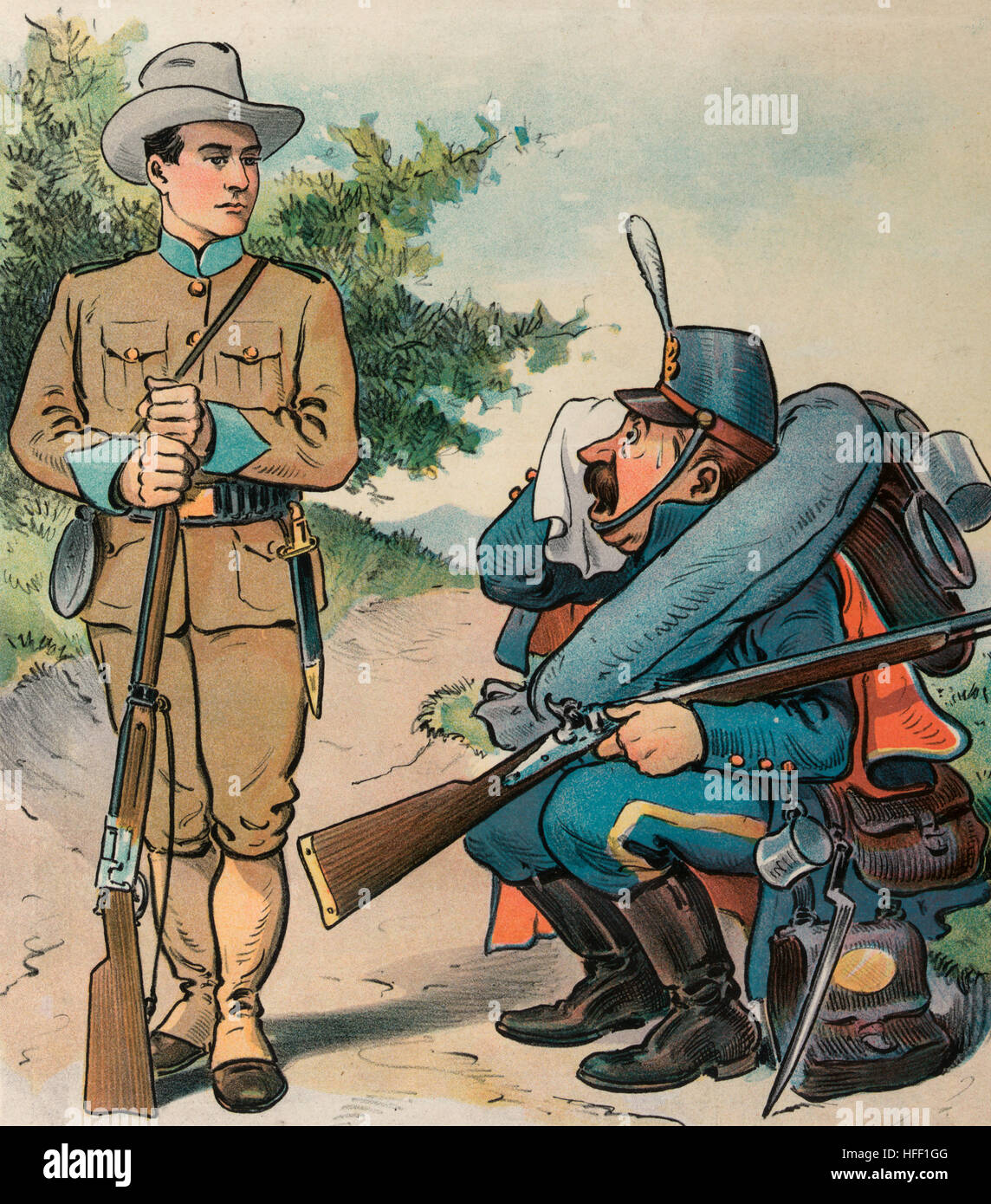 Cartoon Soldier Stockfotos und -bilder Kaufen - Seite 2 - Alamy