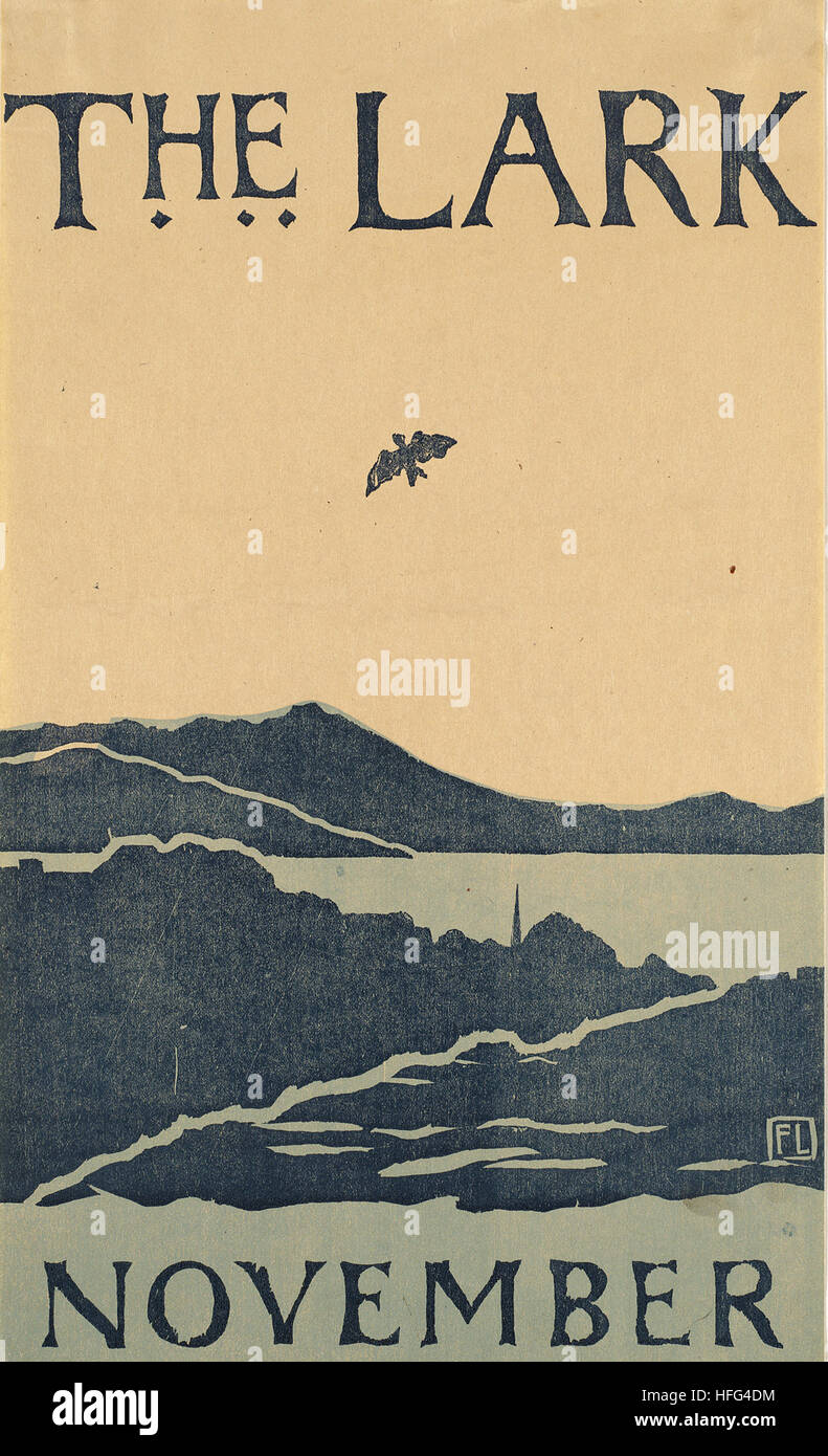 Kunstgrafikdesign american art deco 1900 illustrierte die lerche -Fotos ...