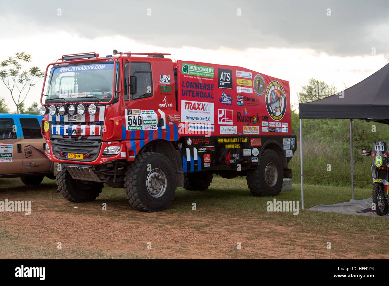 Daf Dakar Rallye Lkw Stockfotos und -bilder Kaufen - Alamy