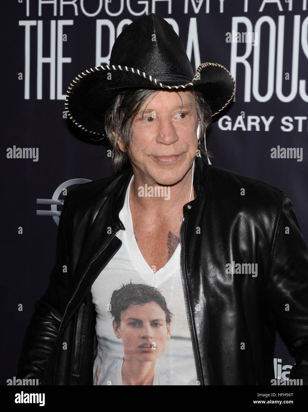 Mickey Rourke Schauspieler Stockfotos und -bilder Kaufen - Alamy