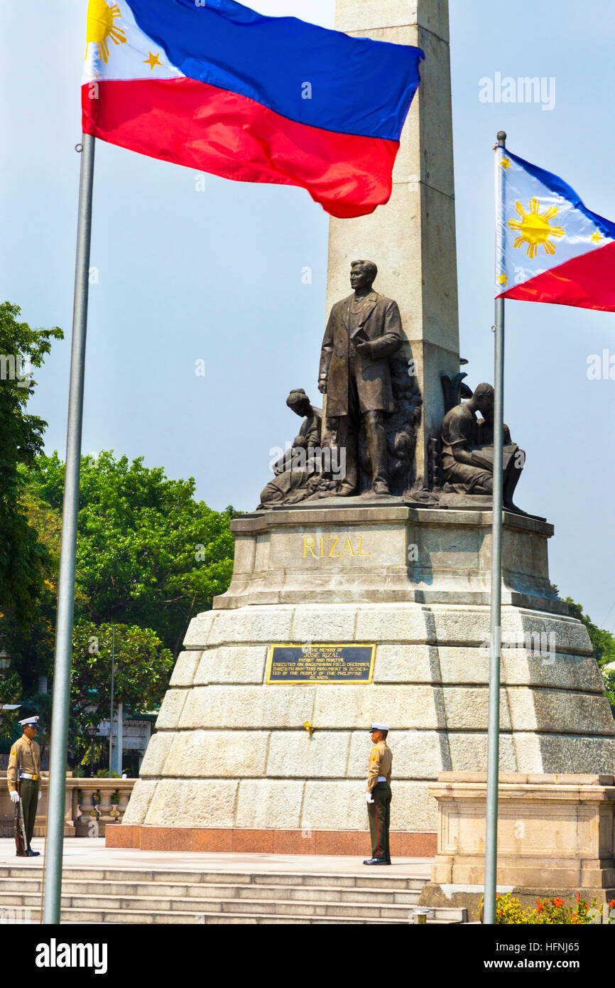 Monumento statua rizal park manila -Fotos und -Bildmaterial in hoher ...