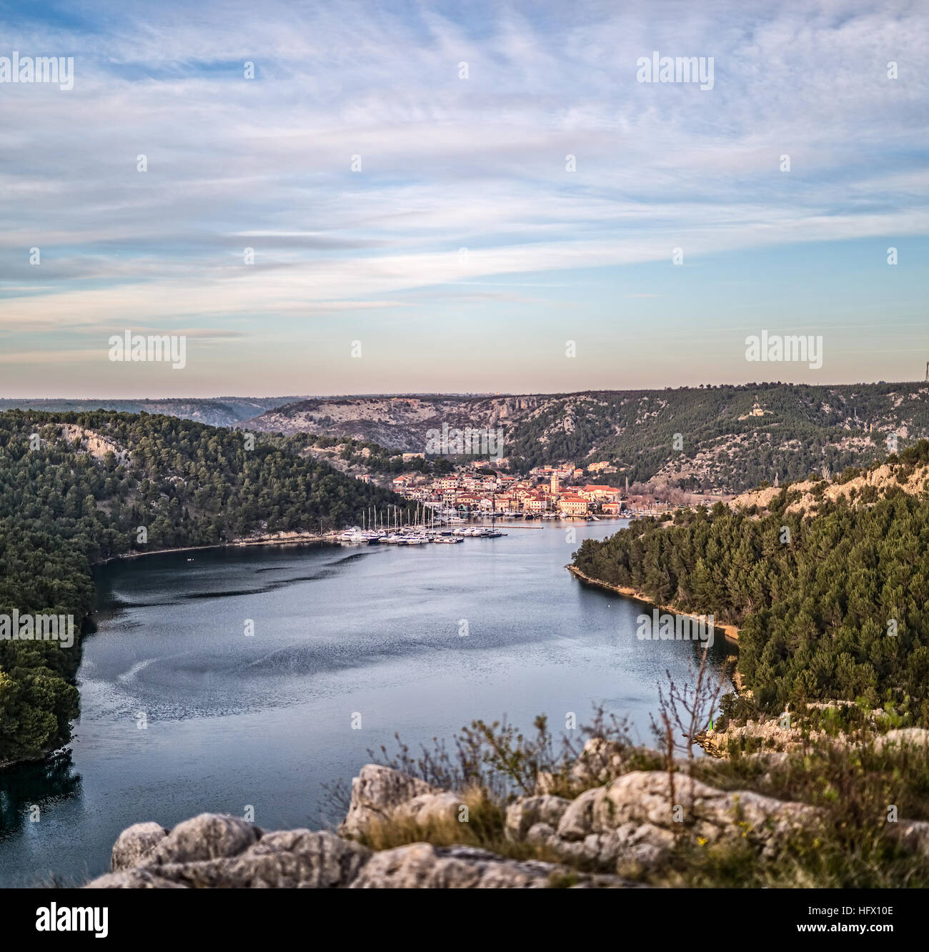 Skradin hafen -Fotos und -Bildmaterial in hoher Auflösung – Alamy