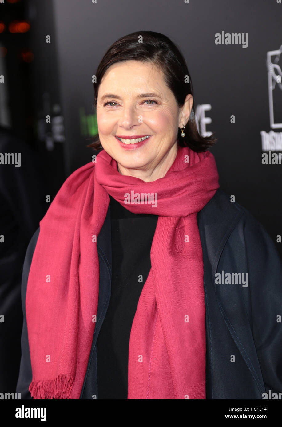 Isabella Rossellini Teilnahme an der Premiere von Hulu "Shut Eye" im ArcLight Hollywood Kino in ...