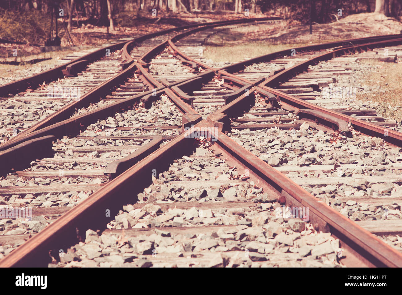 Bahngleise eisenbahn -Fotos und -Bildmaterial in hoher Auflösung – Alamy