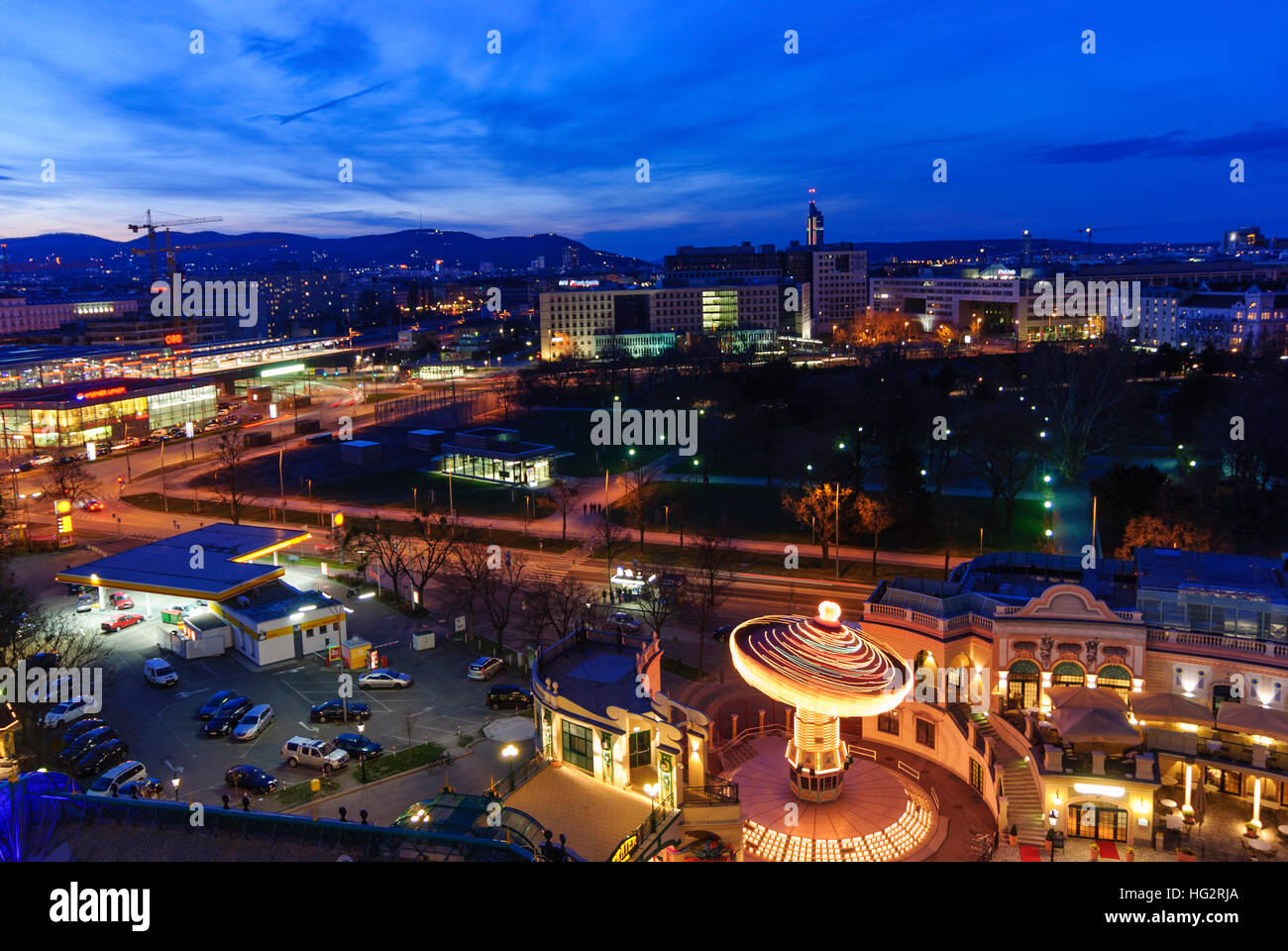 Blick Vom Riesenrad Stockfotos und -bilder Kaufen - Alamy