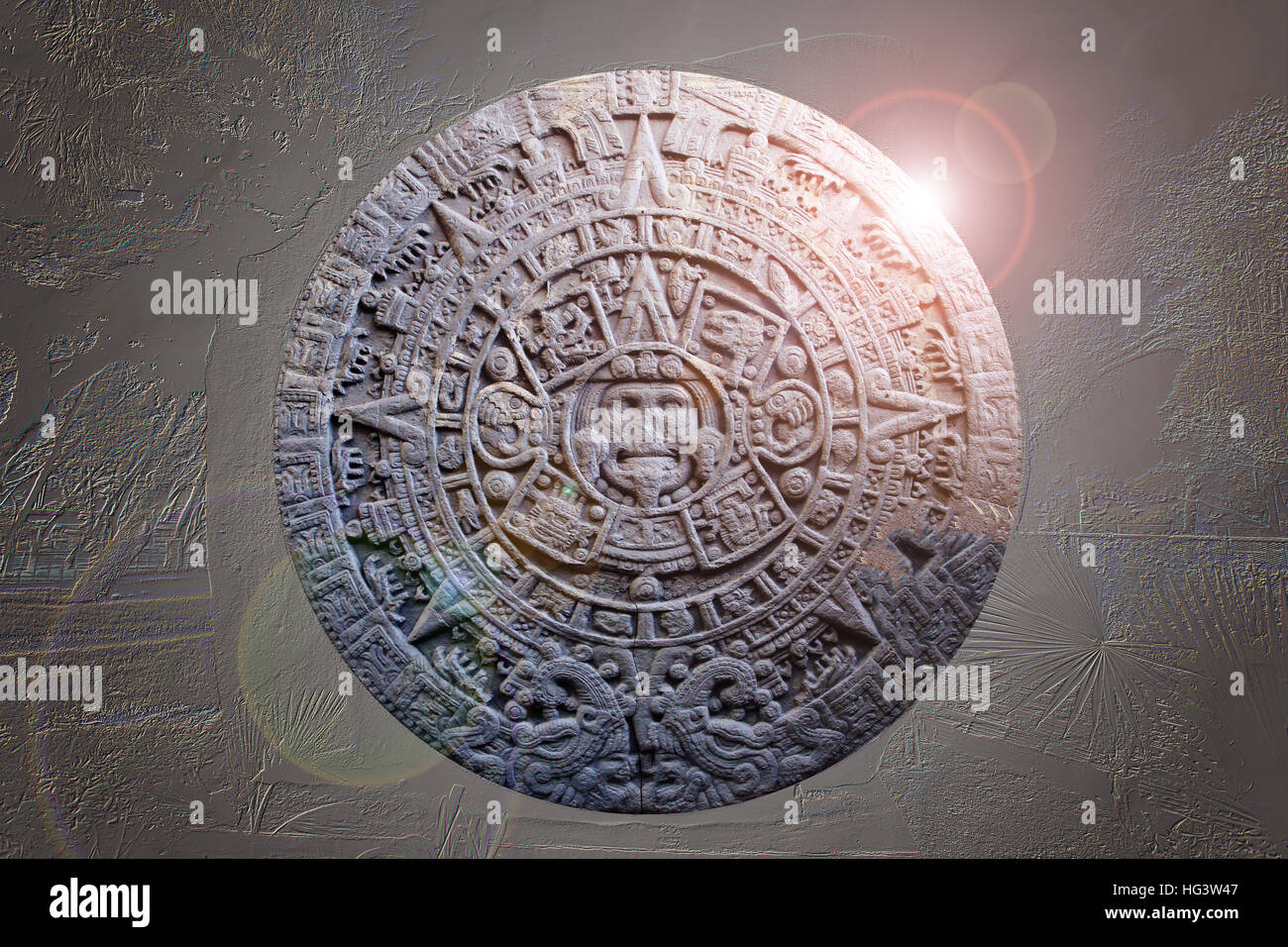 Maya mayan calendar -Fotos und -Bildmaterial in hoher Auflösung – Alamy