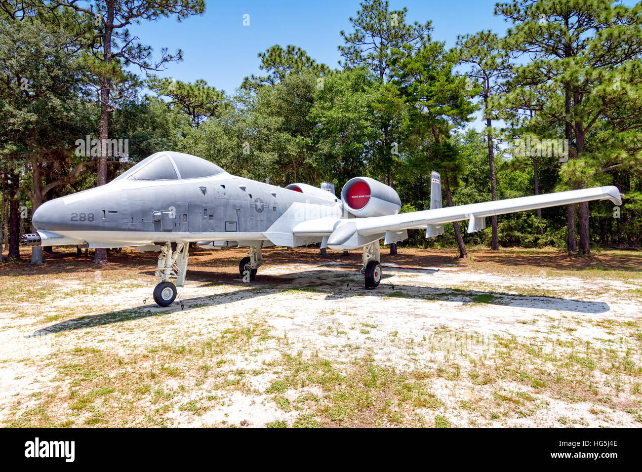Die Fairchild-Republic A-10A Thunderbolt II, Seriennummer 75-0288 ...