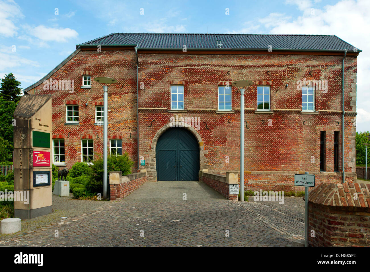 Burg Baesweiler Stockfotos und -bilder Kaufen - Alamy