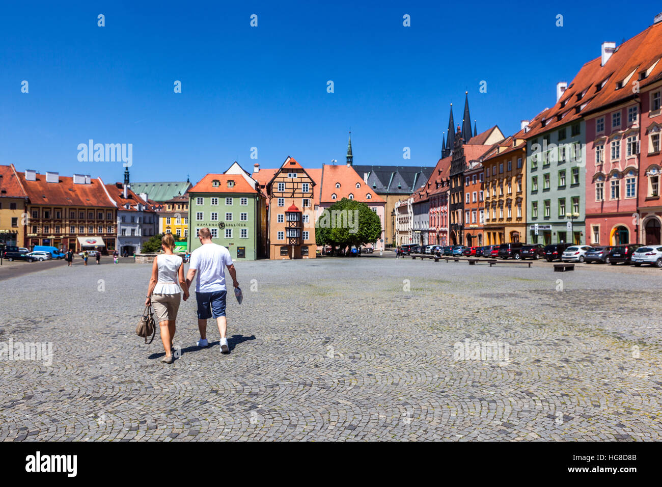 Cheb hauptplatz Stockfotos und -bilder Kaufen - Alamy