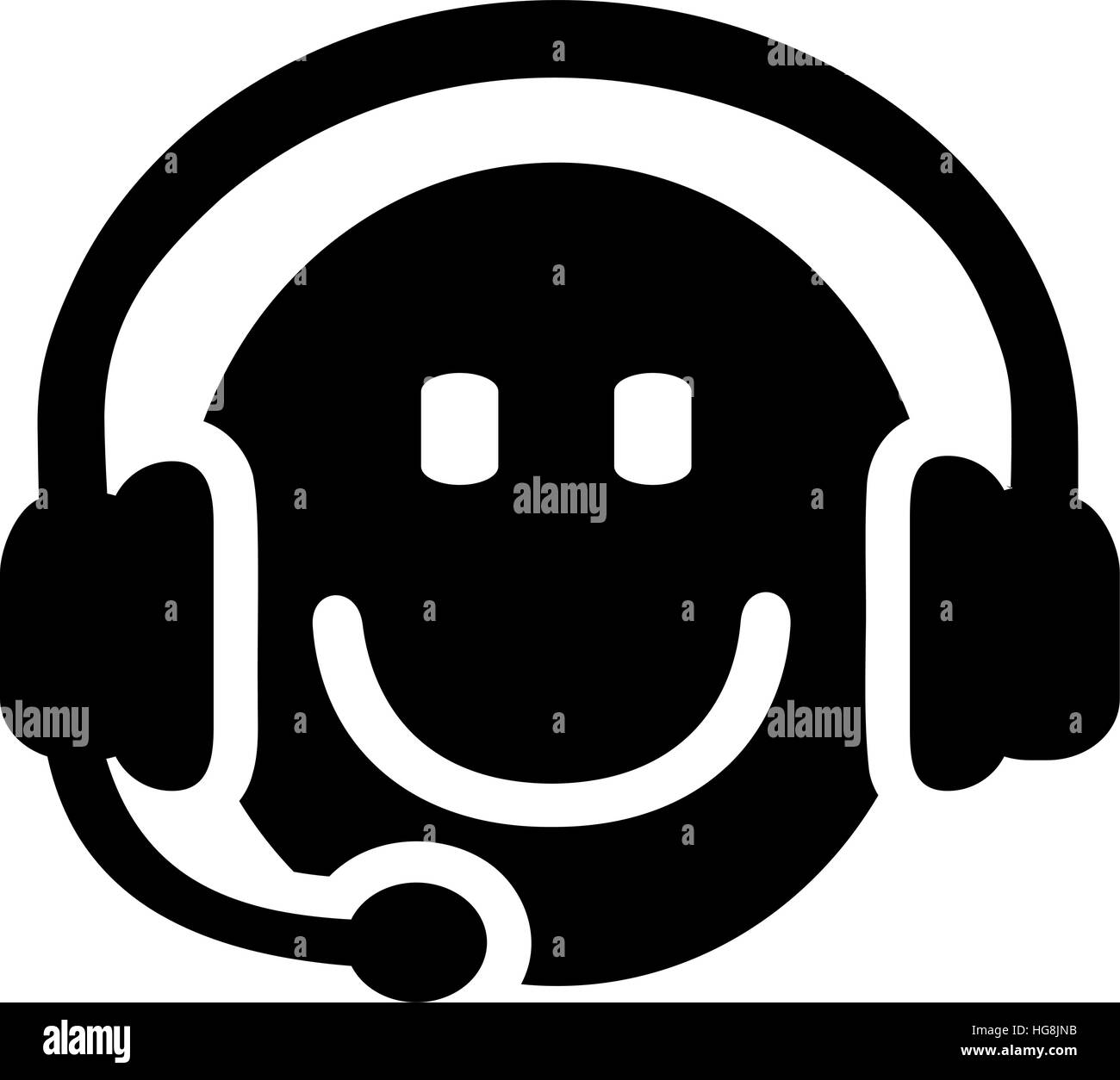 Agent headset Stock-Vektorgrafiken kaufen - Alamy