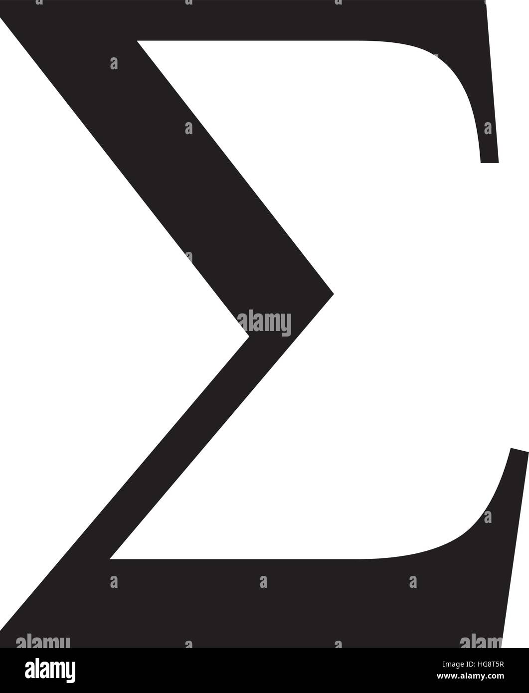 Sigma symbol -Fotos und -Bildmaterial in hoher Auflösung – Alamy