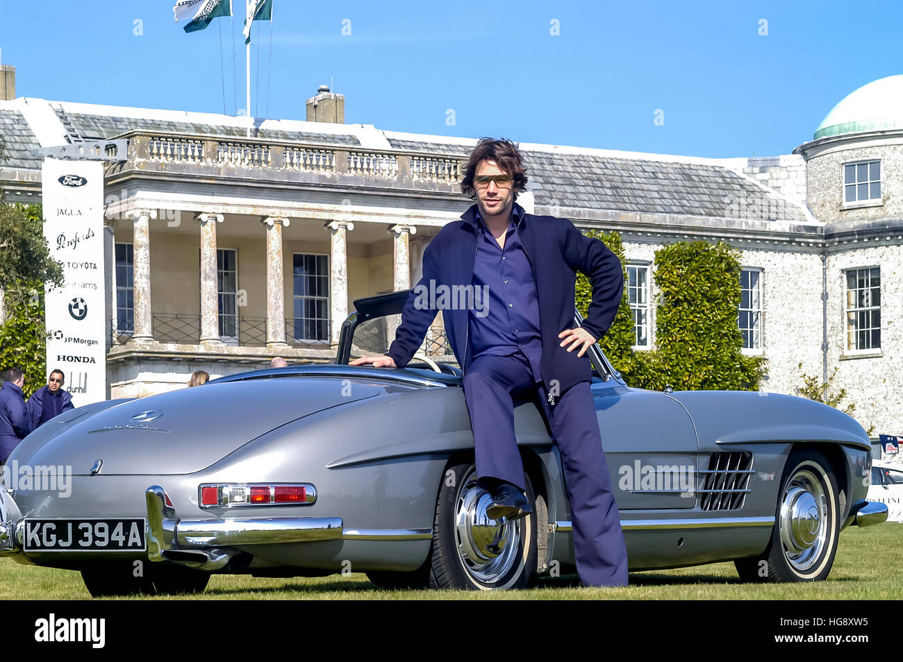 Sänger und Musiker Jay Kay, Sänger mit Jamiroquai beim Goodwood ...