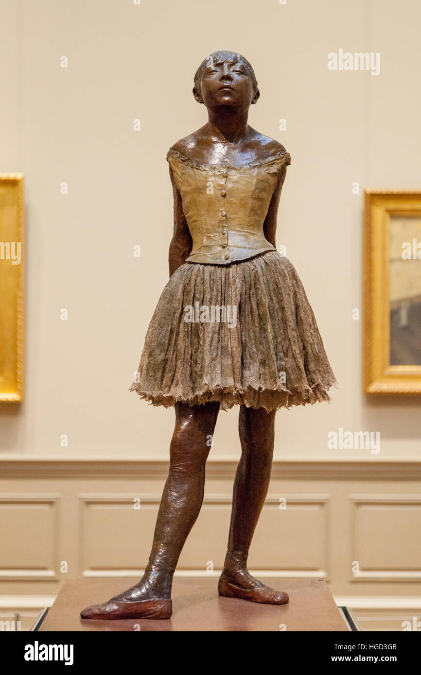 Edgar degas der kleine vierzehnjährige tänzer 1880 -Fotos und ...