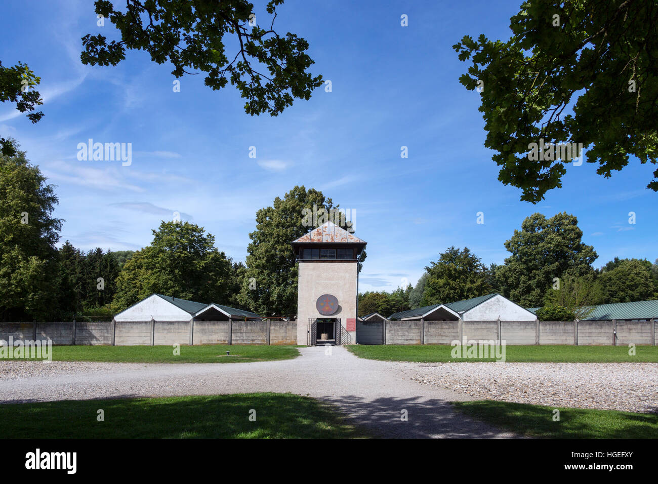 Dachau Nazi-Konzentrationslager in Deutschland Stockfotografie - Alamy