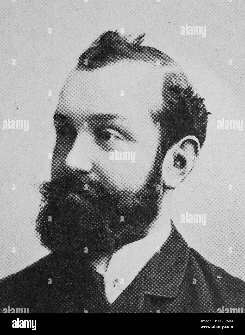 Carl Busley, 7. Oktober 1850 geboren; 13. Februar 1928 starb, war ein ...