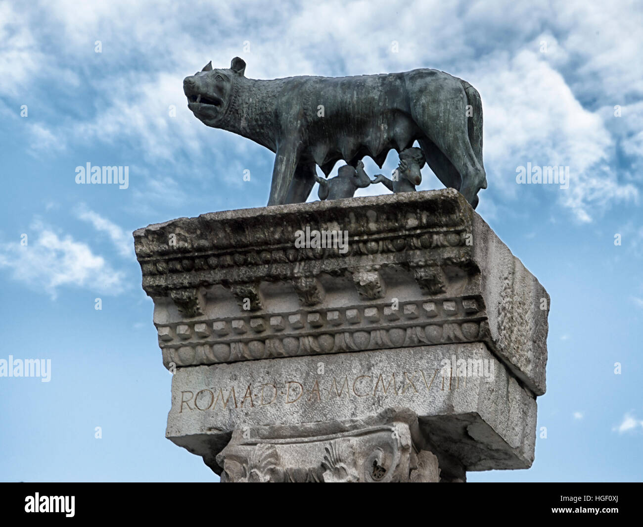 Capitolin Wolf Statue Stockfotos und -bilder Kaufen - Alamy
