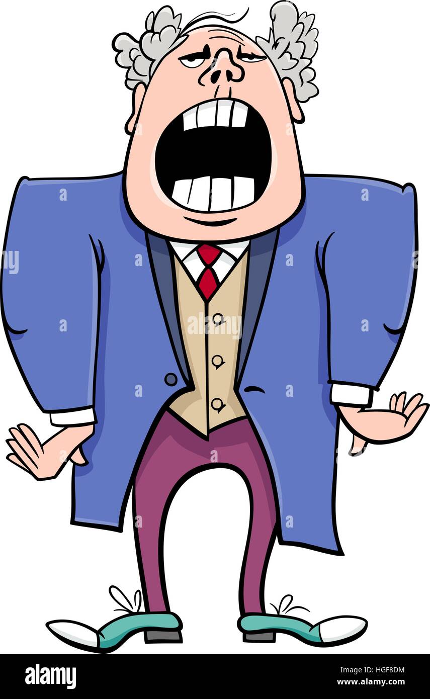 Singer opera cartoon -Fotos und -Bildmaterial in hoher Auflösung – Alamy