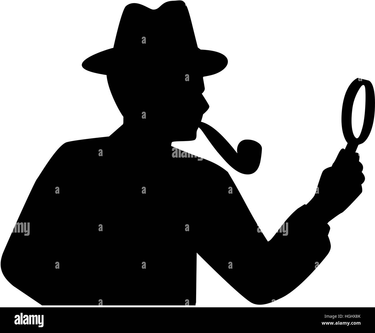 Detektiv mit lupe -Fotos und -Bildmaterial in hoher Auflösung – Alamy