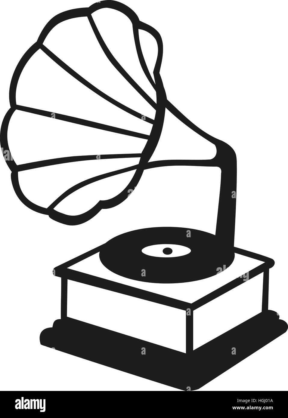 Grammophon symbol -Fotos und -Bildmaterial in hoher Auflösung – Alamy