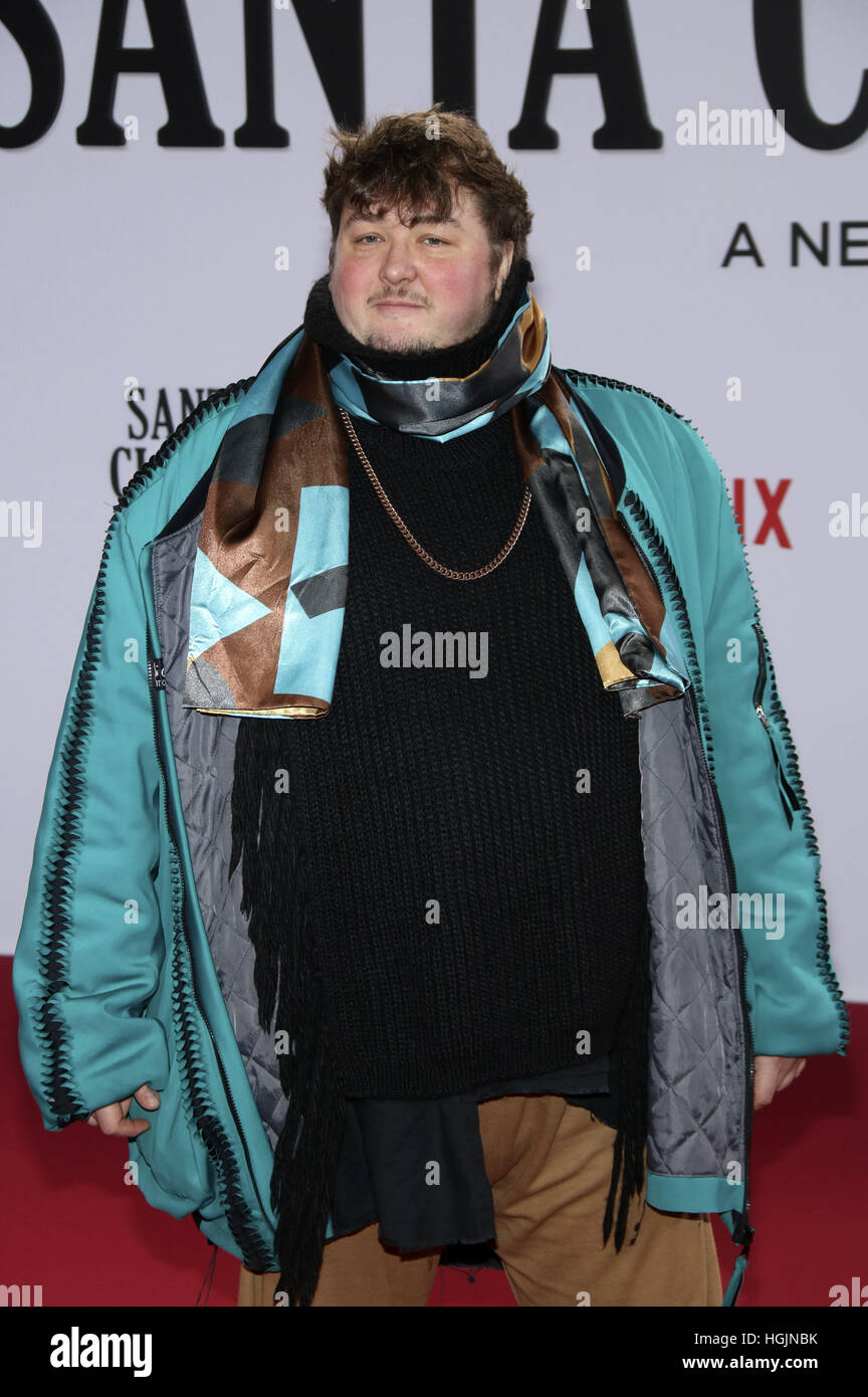 Berlin, Deutschland. 20. Januar 2017. Daniel Zillmann besucht die ...