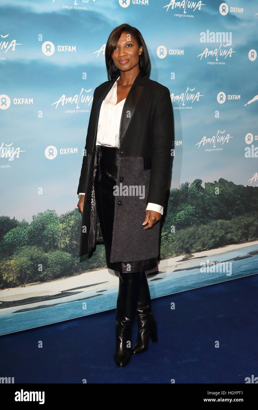 London, UK. Denise Lewis im Cirque du Soleil: Amaluna Presse-Nacht in ...