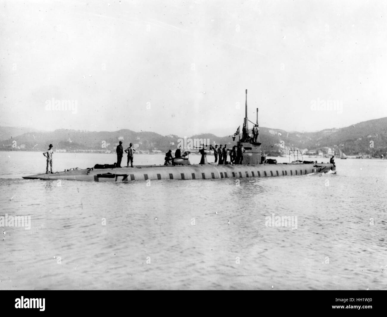 Zweiten Weltkrieg / WWII, Seekrieg, italienische u-Boot Stockfotografie ...