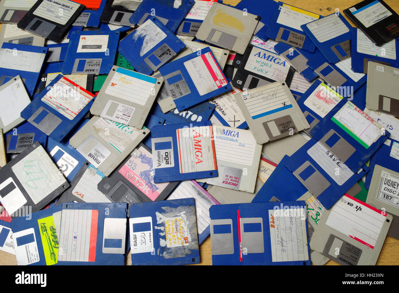3 floppy disks -Fotos und -Bildmaterial in hoher Auflösung – Alamy
