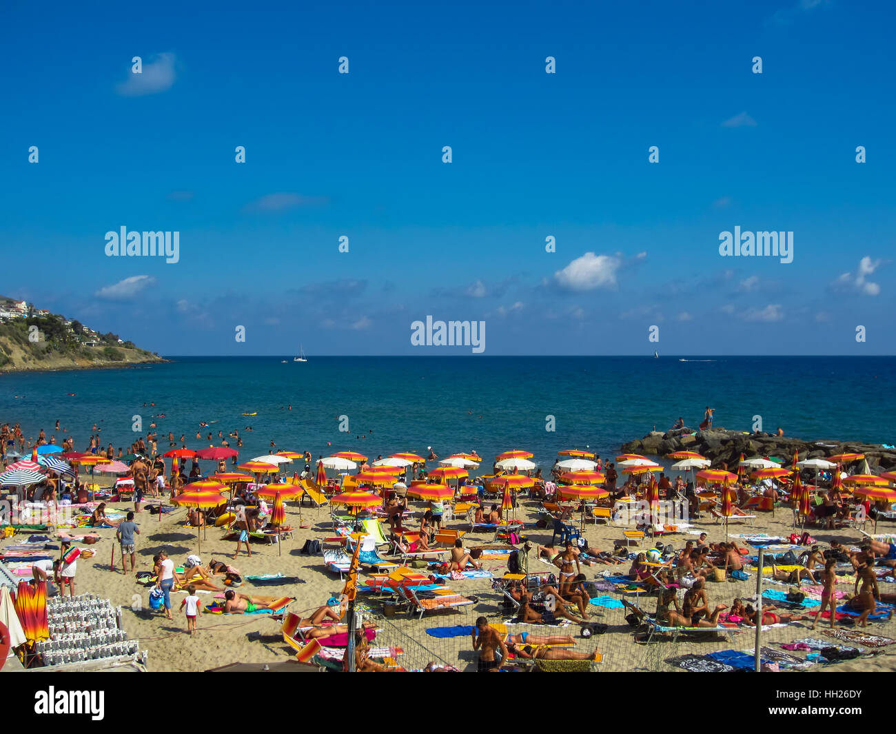 San Remo Beach Stockfotos und -bilder Kaufen - Alamy