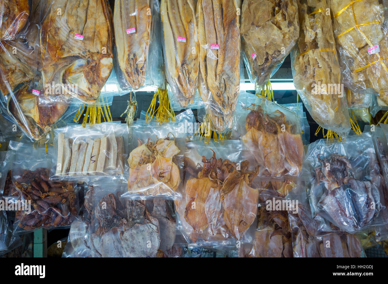 Asian Dried Fish Stockfotos und -bilder Kaufen - Alamy