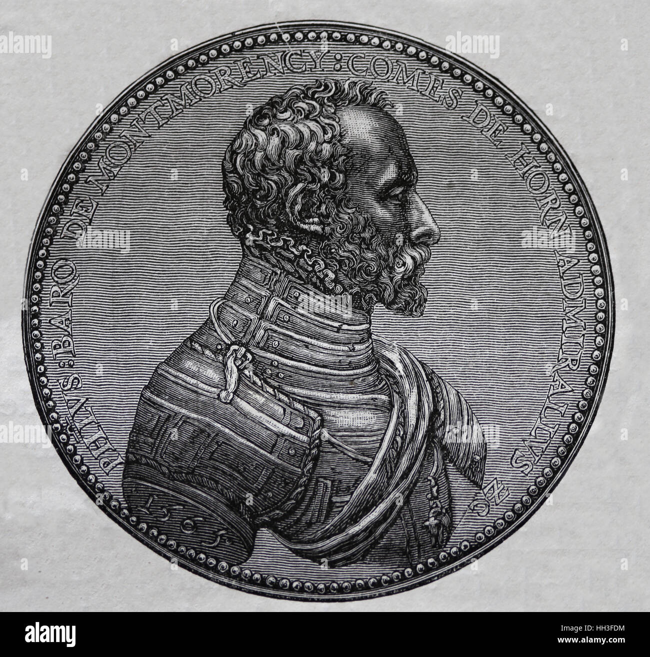 Philip de Montmorency, Graf von Horn (gestorben 1568). Opfer der ...