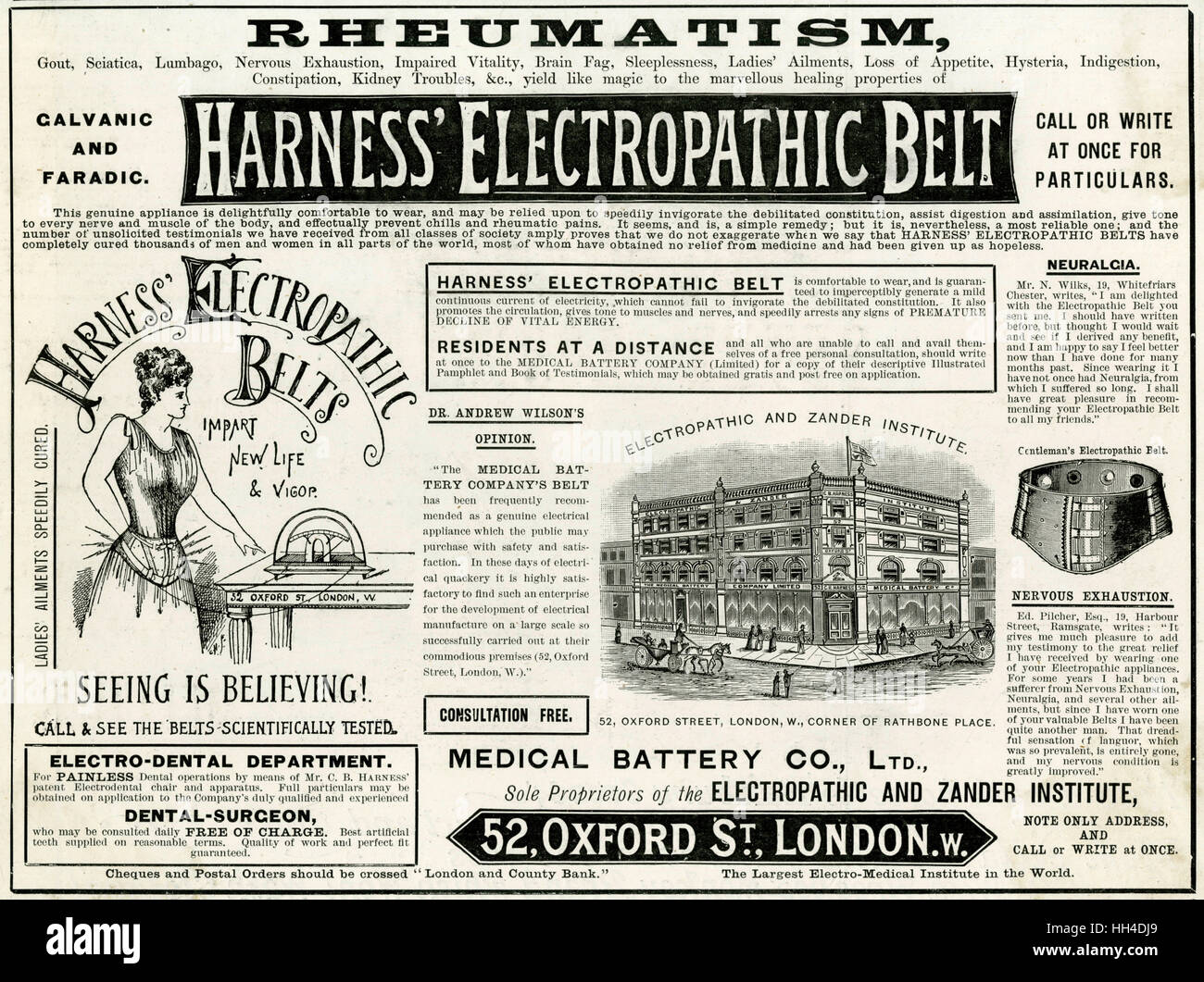 Harness electropathic belt -Fotos und -Bildmaterial in hoher Auflösung – Alamy
