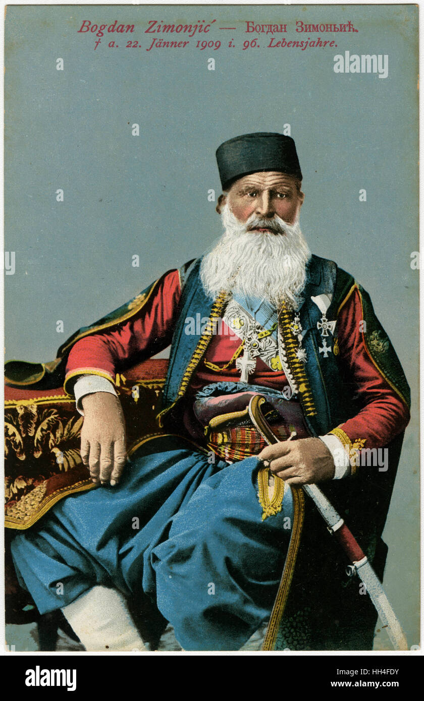 Bogdan Zimonjic - Serbisch-orthodoxer Priester und Voivode ...