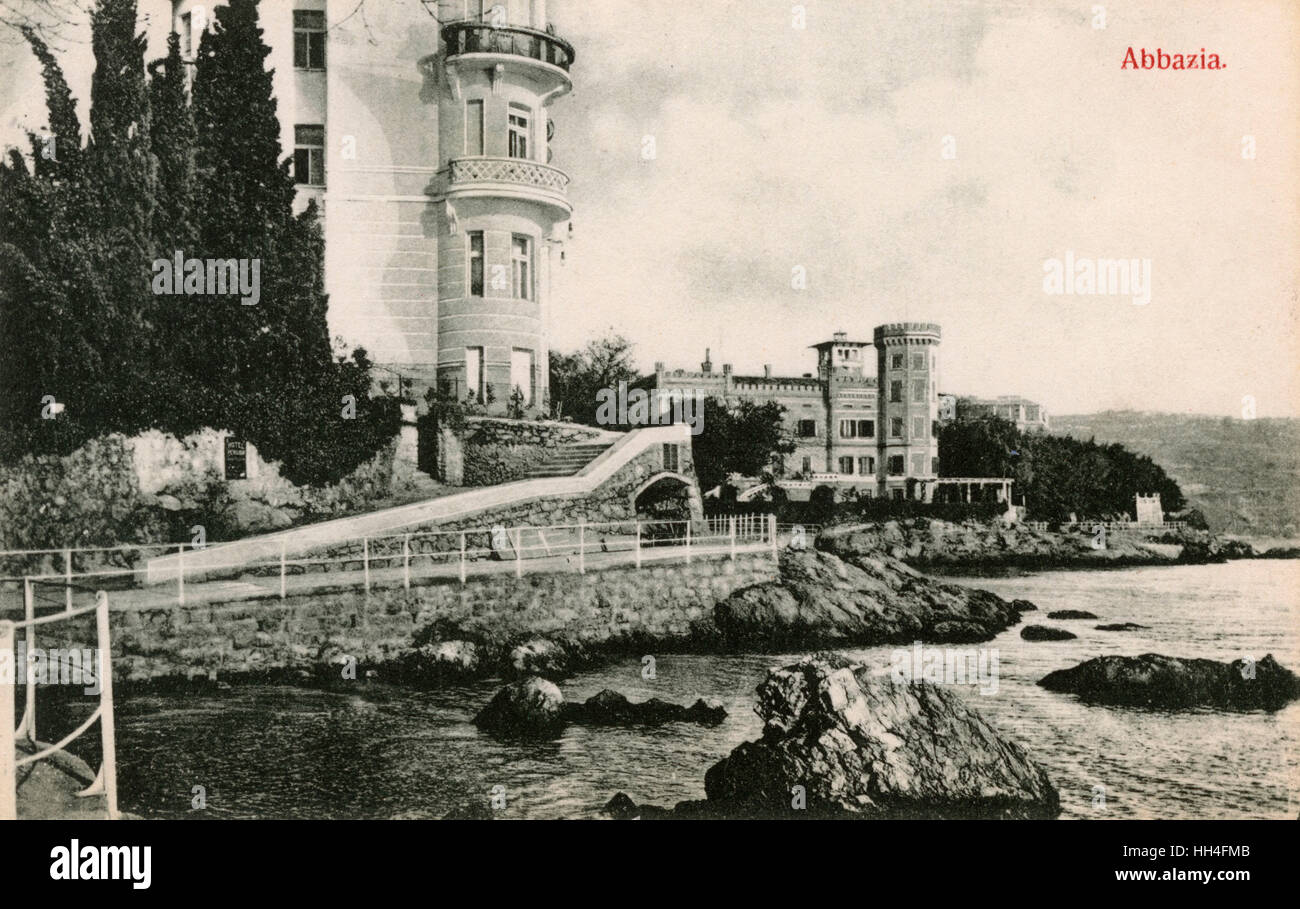 Opatija Abbazia Stockfotos und -bilder Kaufen - Alamy