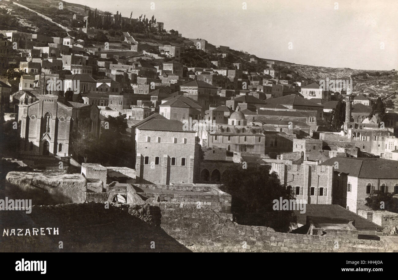 Nazareth aerial Stockfotos und -bilder Kaufen - Alamy
