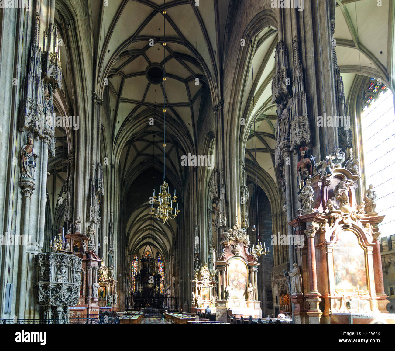 Wien, Wien: Stephansdom (Stephansdom), 01. Old Town, Wien, Österreich ...