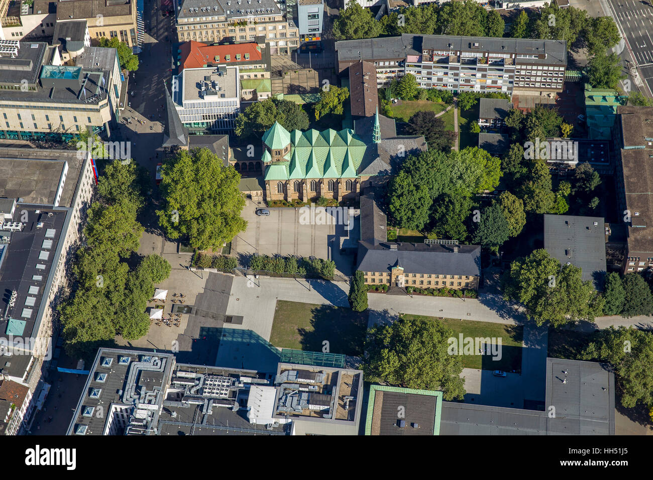 Essener Dom Burgplatz, Bistum Essen, Kirche, Essen, Ruhrgebiet ...